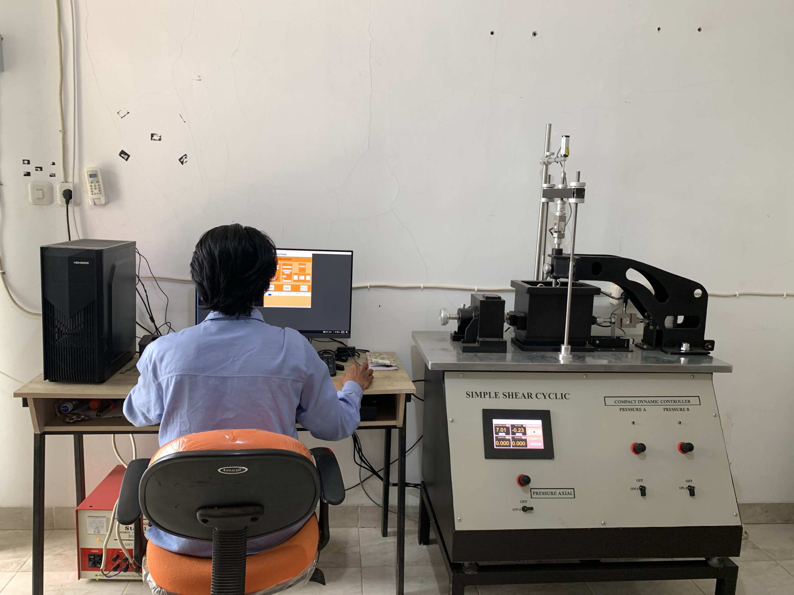 Simple Shear Cyclic Test | Soil Dynamic Properties – Geosynergy
